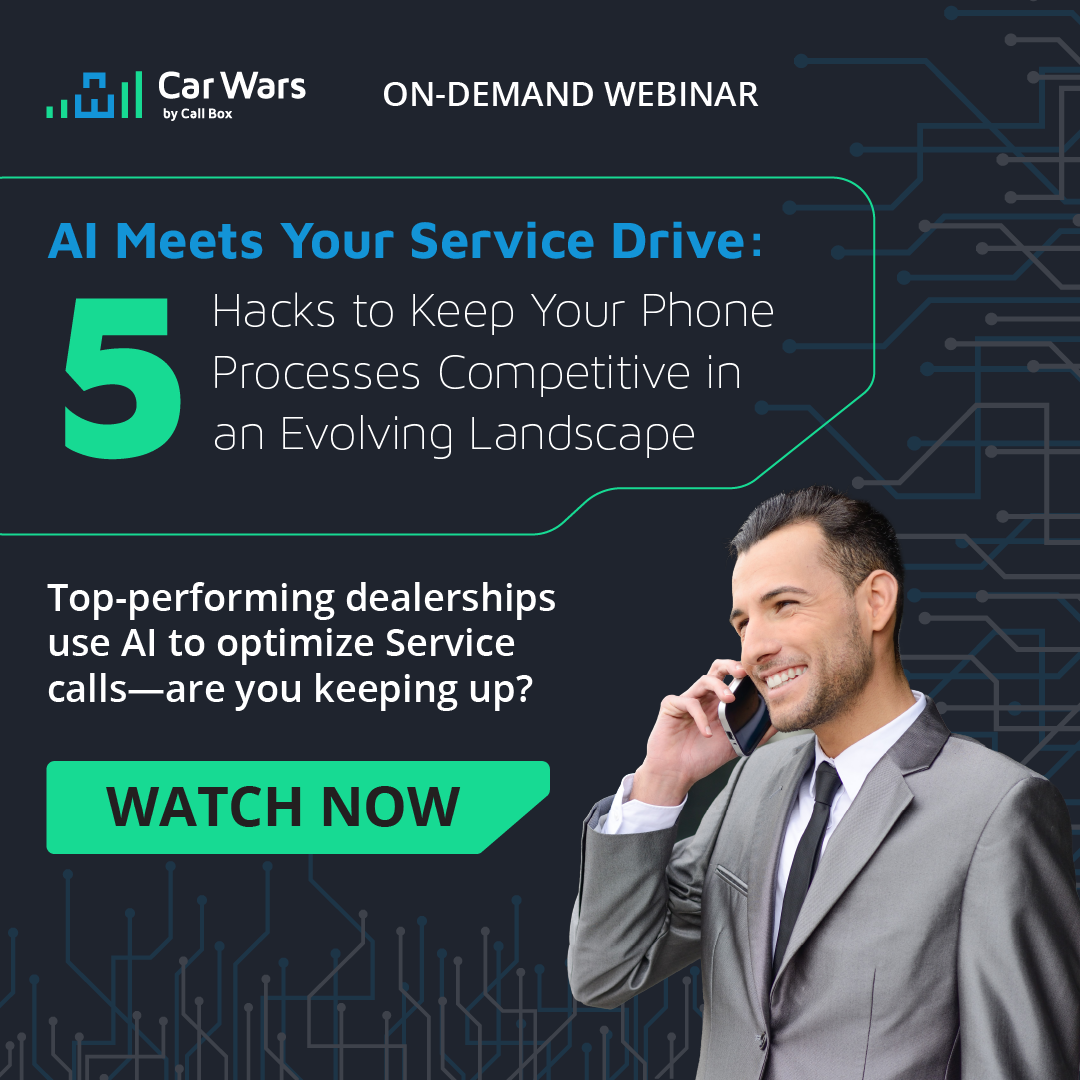 AI Meets Your Service Drive: 5 Hacks to Keep Your Phone Processes Competitive in an Evolving ...