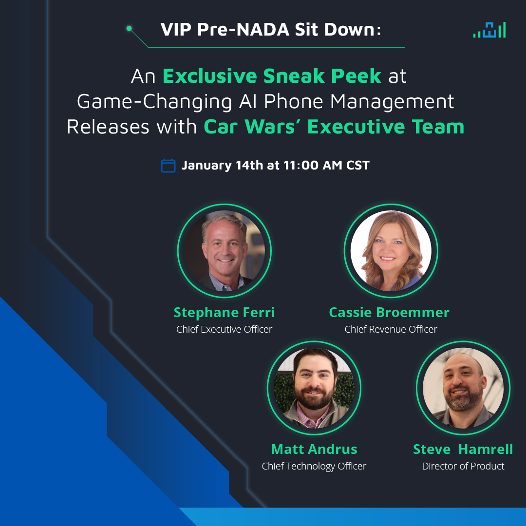 Video: An Exclusive Sneak Peek at Game-Changing AI Phone Management Releases with Car Wars ...